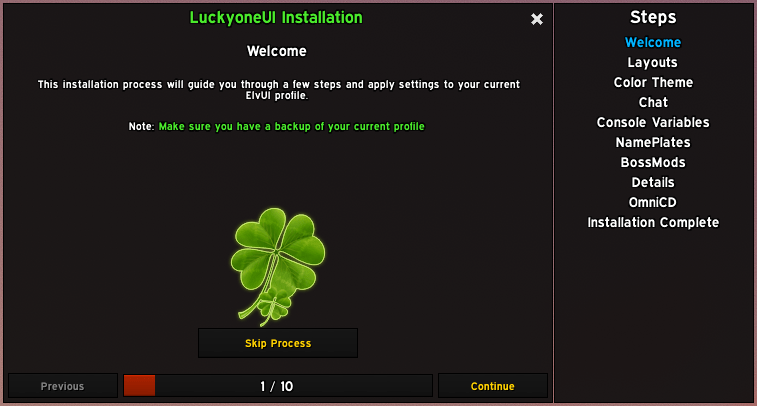 LuckyoneUI - ElvUI Plugin - Wago Addons